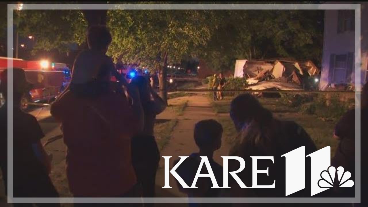 Jordan house explosion leaves 1 injured; home destroyed - YouTube