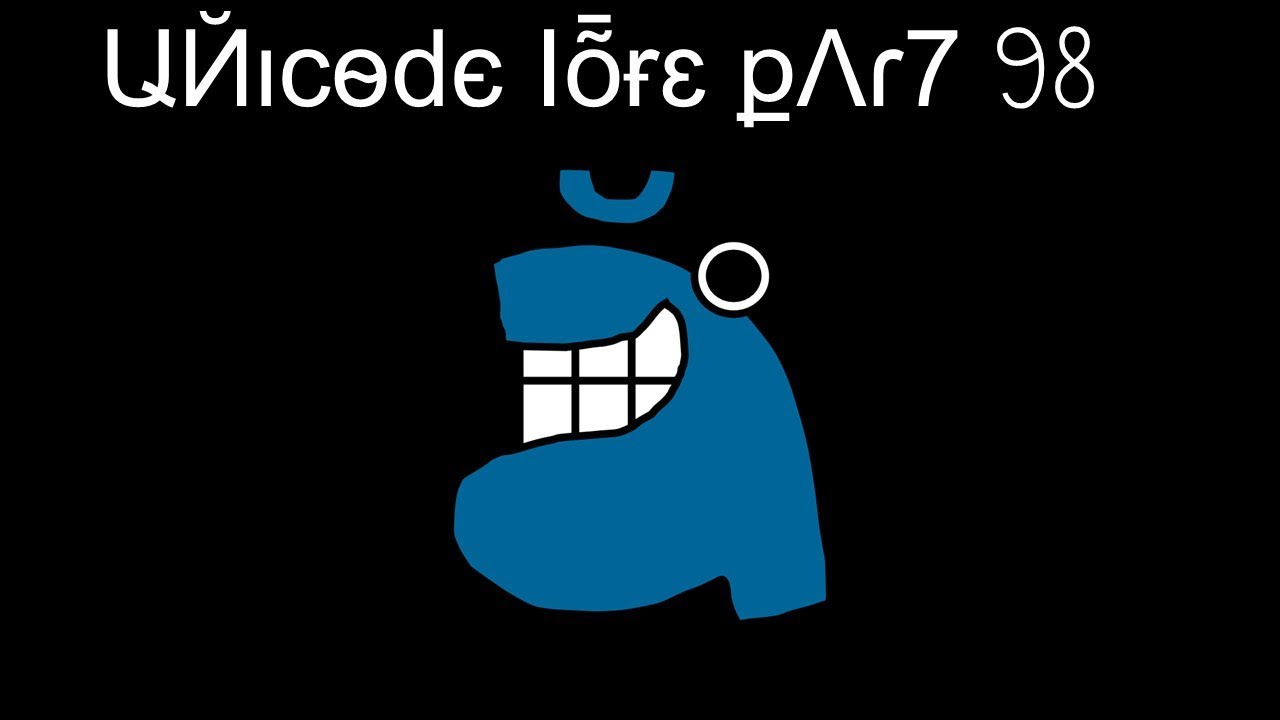Unicode Lore Part 98 - YouTube