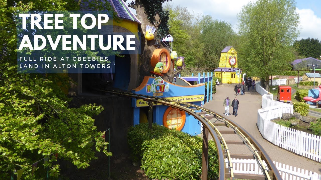 Get Set Go Treetop Adventure | FULL RIDE | Cbeebies Land - YouTube