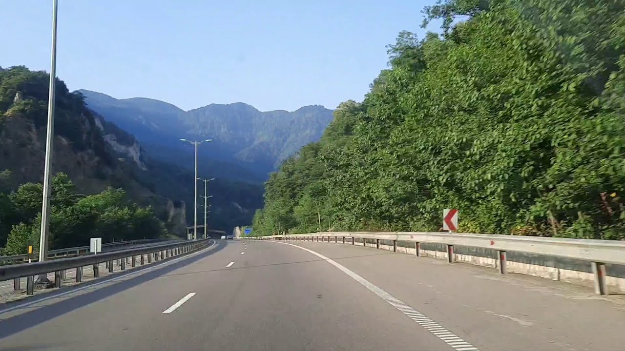 Iran Tehran shomal freeway - YouTube