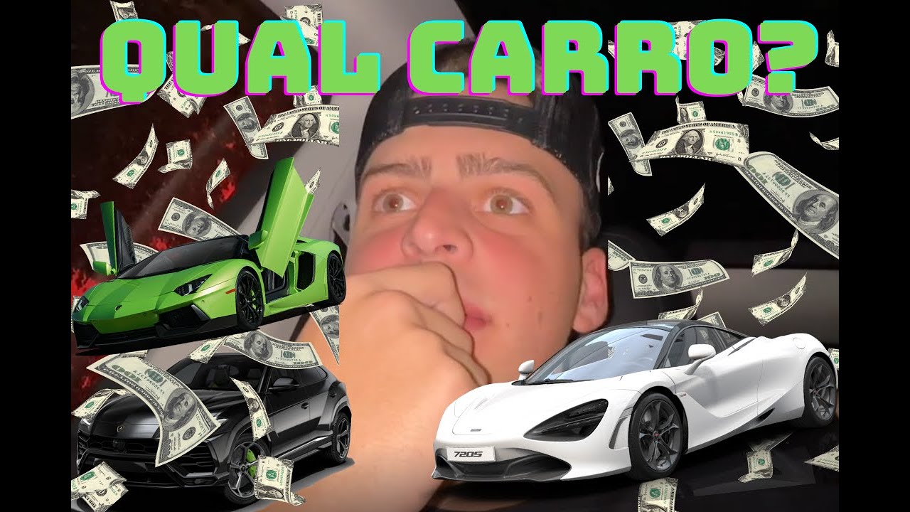 QUAL SUPER CARRO DEVO ESCOLHER? LAMBO OU MCLAREN? @JonVlogs - YouTube