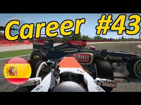 F1 2013 Spain 100% Career Mode Part 43: Catalunya