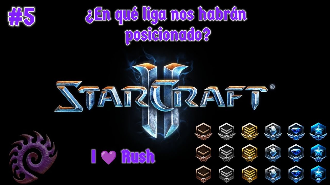 #5 Starcraft II Retomando el PVP! ¿En qué liga nos meterán? #Zerg #Rush ...