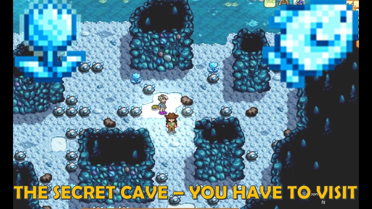 Hidden Cave Full of Diamonds and Special Fish in Stardew Valley ...