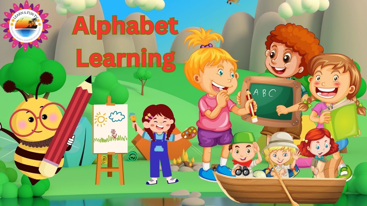 Nursery Song 🍏 | Toddlers learning | Phonics songs | Alphabet sound ...