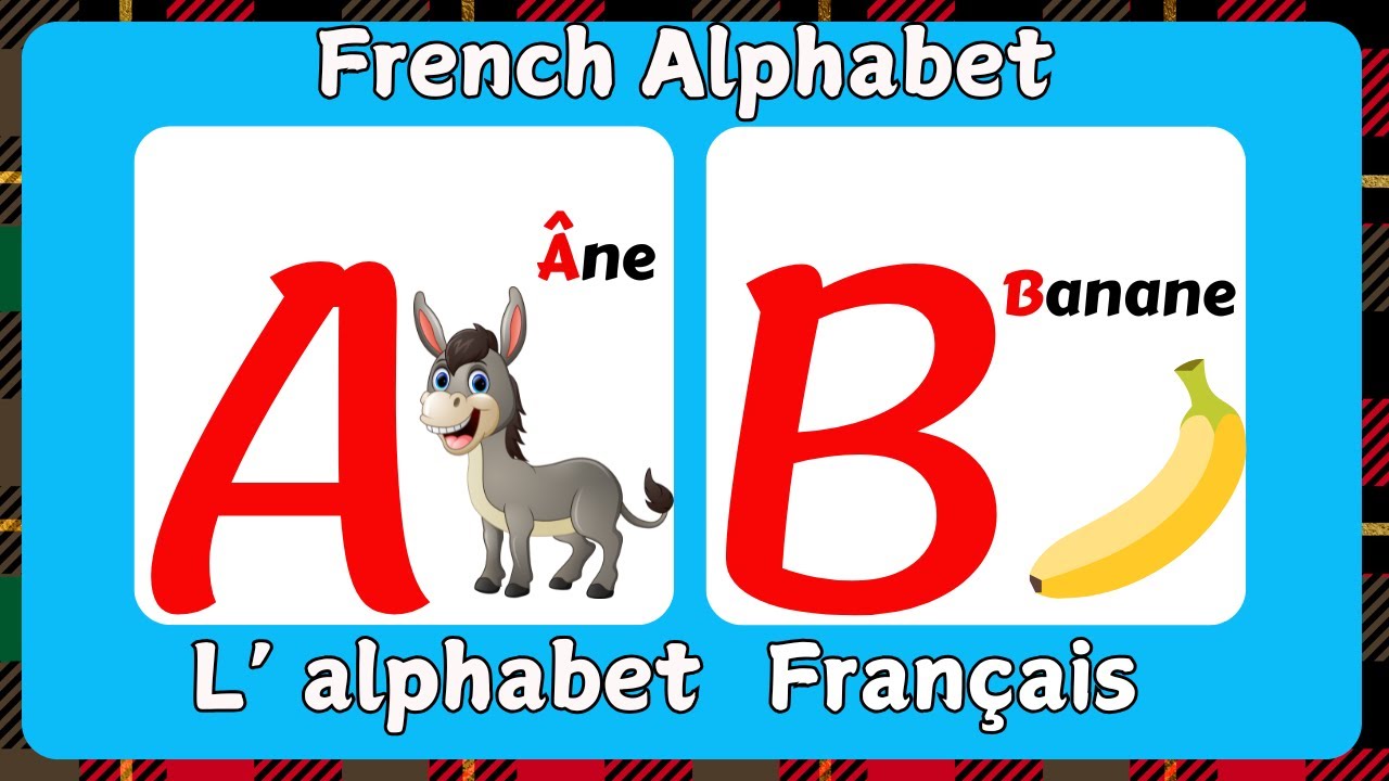 Learn French Alphabet | Apprendre l'alphabet en Français | l' ABC des ...