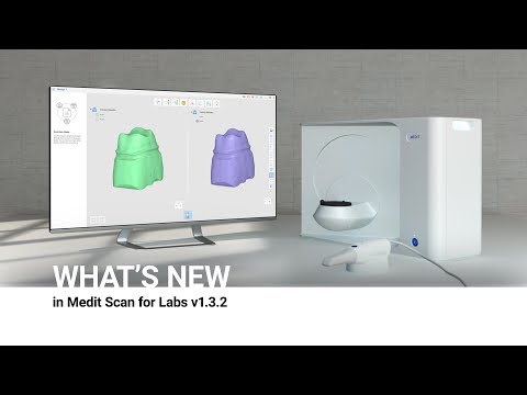 what's new in Medit Scan for Labs v1.3.2