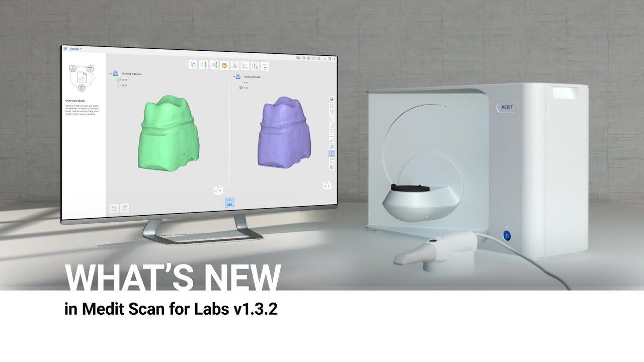 what's new in Medit Scan for Labs v1.3.2 - YouTube