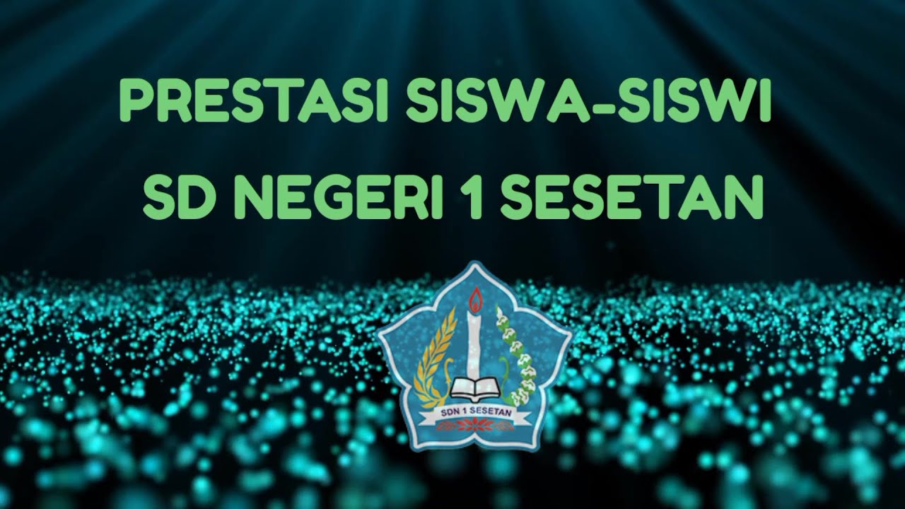Prestasi siswa-siswi SD Negeri 1 Sesetan - YouTube