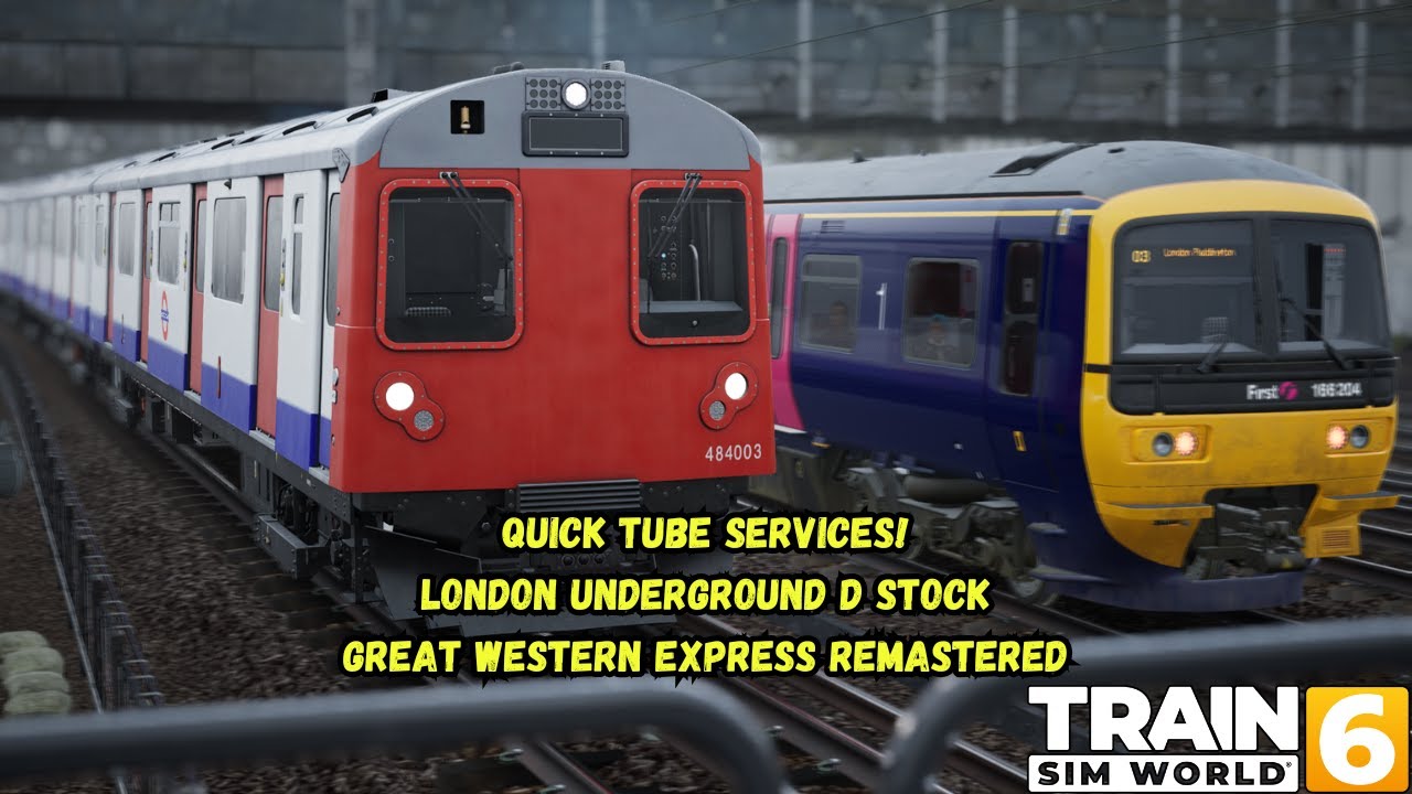 Quick Tube Services! | London Underground D Stock | Great Western ...