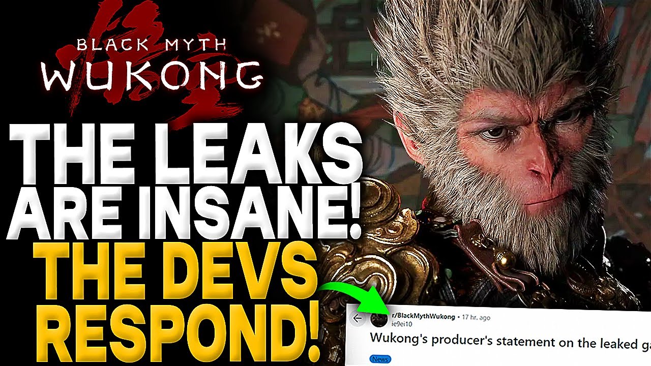 Black Myth Wukong The Leaks Are Getting Bad Devs Had To Respond