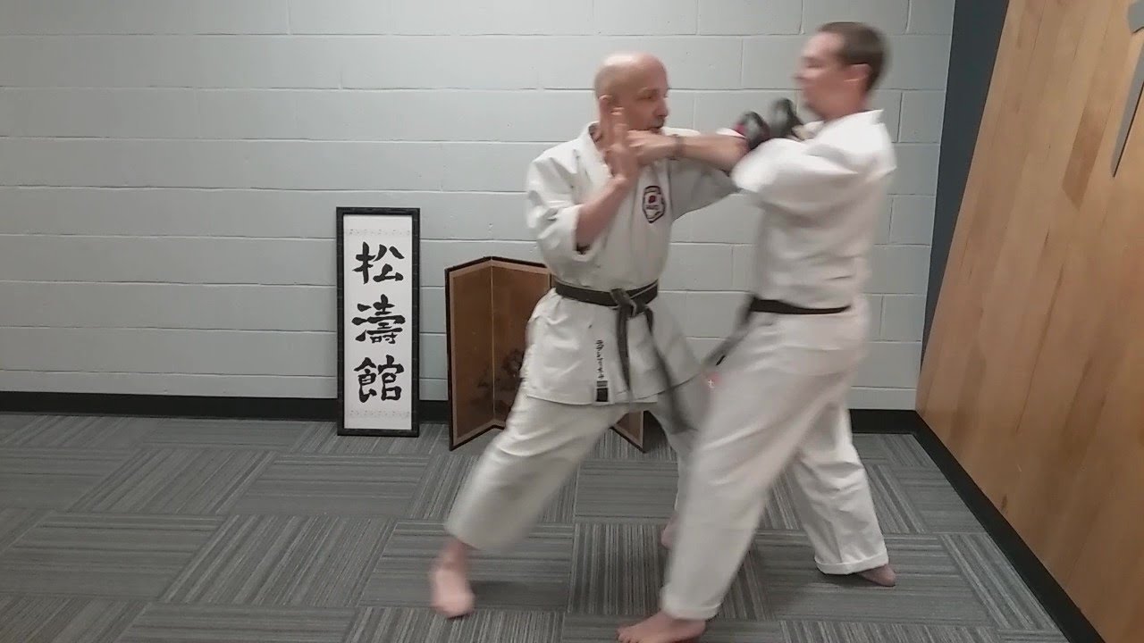Today's technique Gedan barai 2/3 (how to do it) - YouTube