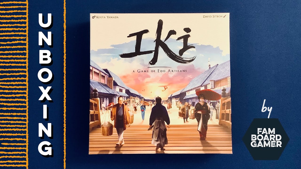 Unboxing IKI Boardgame | First Impressions | - YouTube