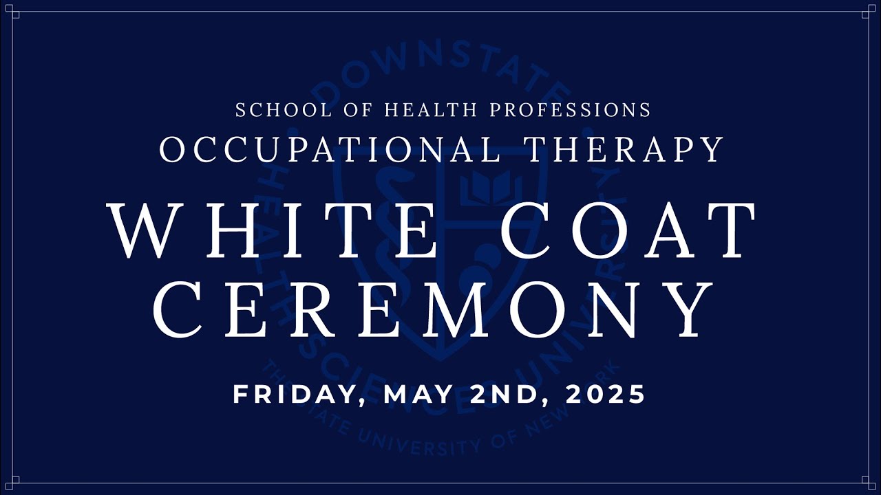 OT Program MP Day and White Coat Ceremony - YouTube