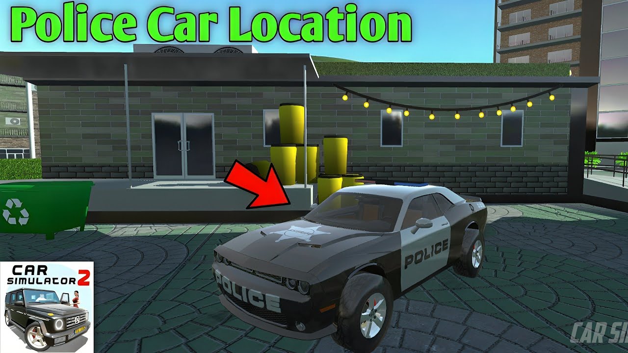 Secret Police Car Location 😱 - Car Simulator 2 - YouTube