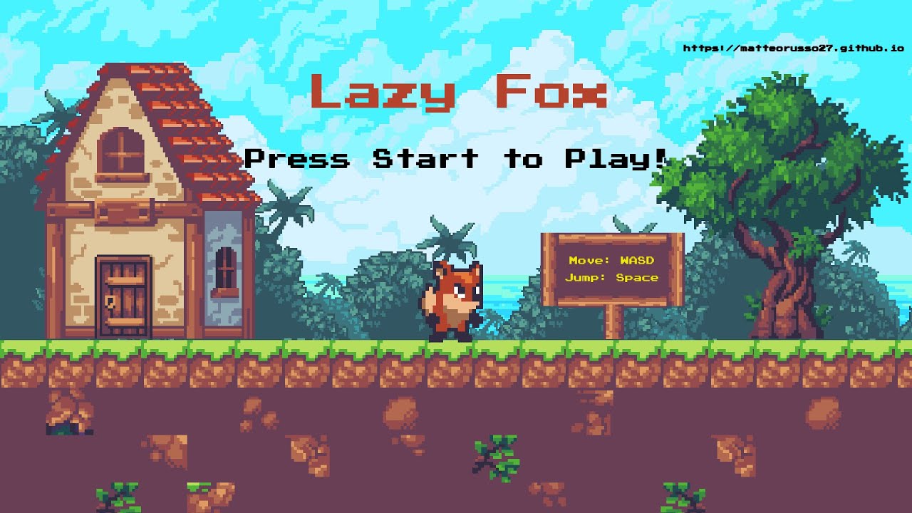 Lazy Fox 2D Video - YouTube