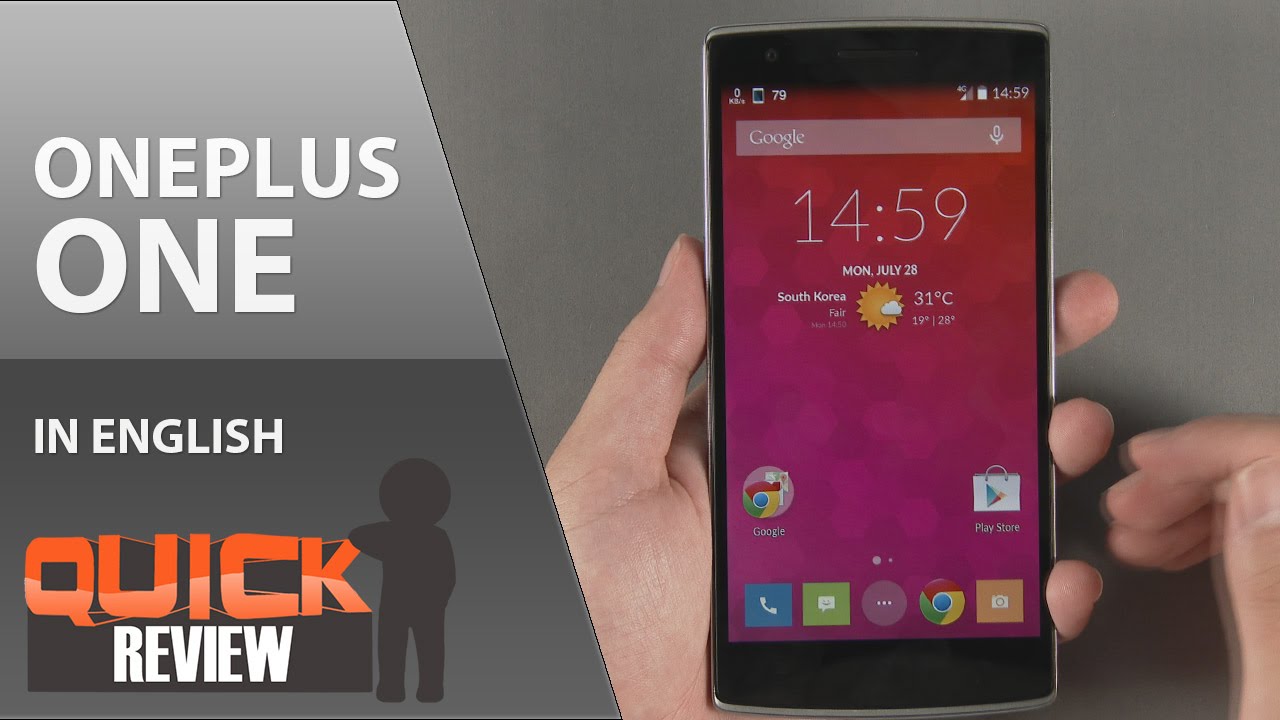 [EN] ONEPLUS One Quick Review [4K] - YouTube