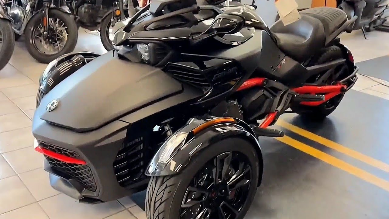 New 2024 CanAm Spyder F3 S Rotax 1330 ACE 3 Wheel Motorcycle - YouTube