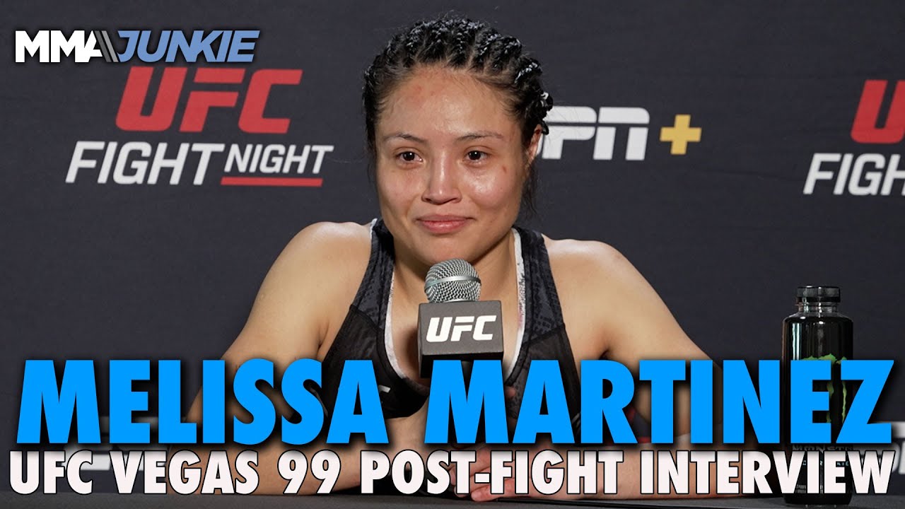 Melissa Martinez Ecstatic After Dominant Performance Earns First UFC ...
