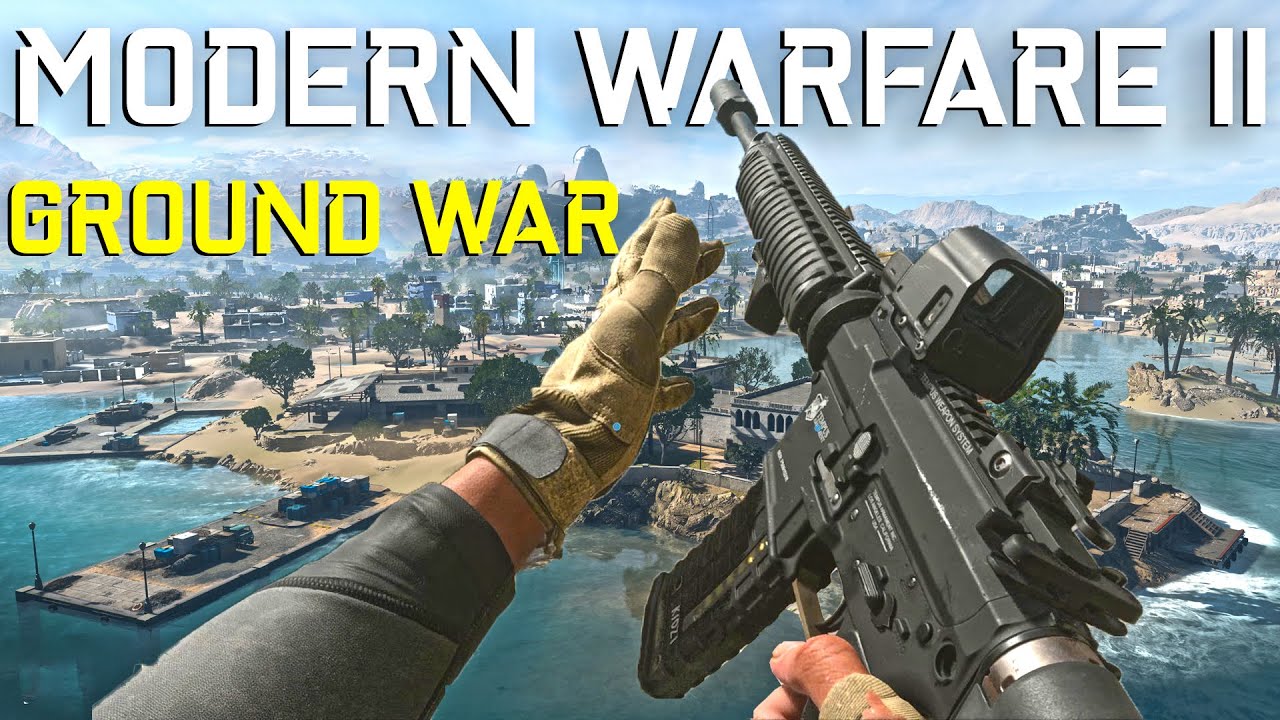 Modern Warfare 2 Ground War is Amazing - Invasion Gameplay - YouTube