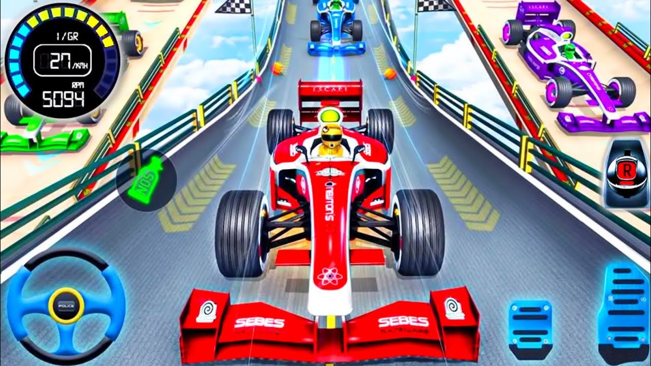 Real Formula Car Racing 3D - Car Mega Ramp Stunts Racer Simulator ...