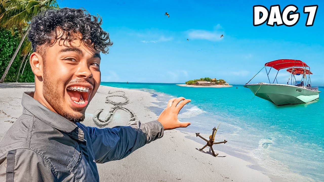 Ik Overleefde 7 Dagen Op Een Onbewoond Eiland! - Dag 7 - YouTube