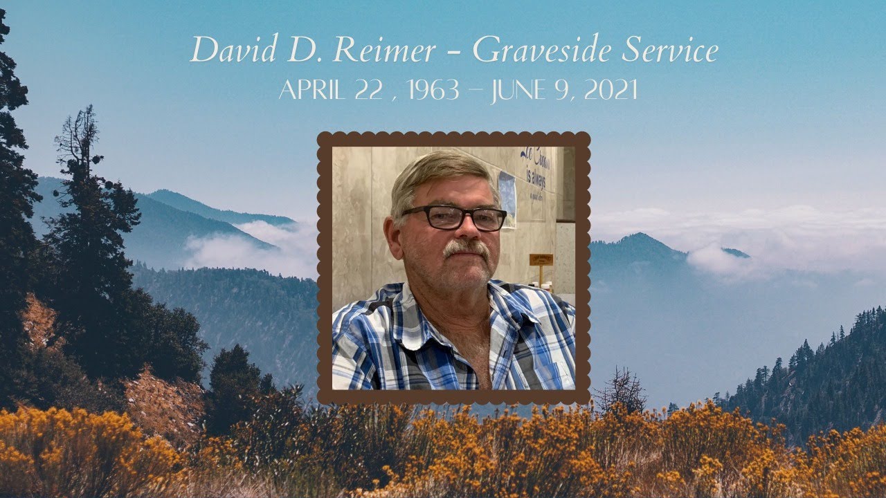 David D. Reimer Live Graveside Service | June 11 2021 - YouTube