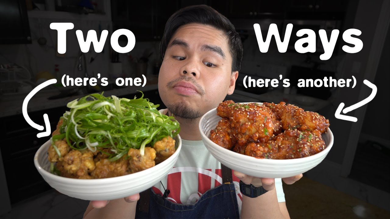 KOREAN FRIED CHICKEN (Padak and Gochujang) ft. Chicken Mu (Korean ...