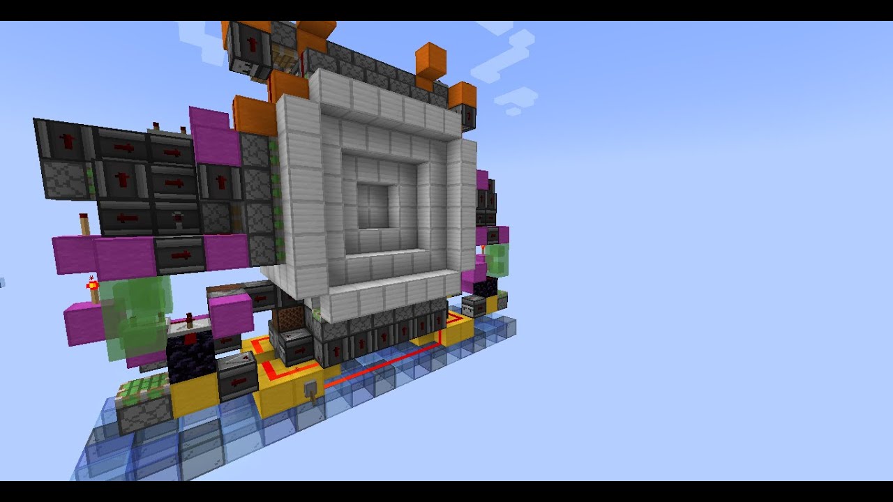 Easy, Double sided, Compact and simple 6 by 6 Vault Door. Tutorial ...