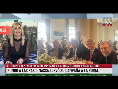 Massa respondió a las críticas en La Rural: \