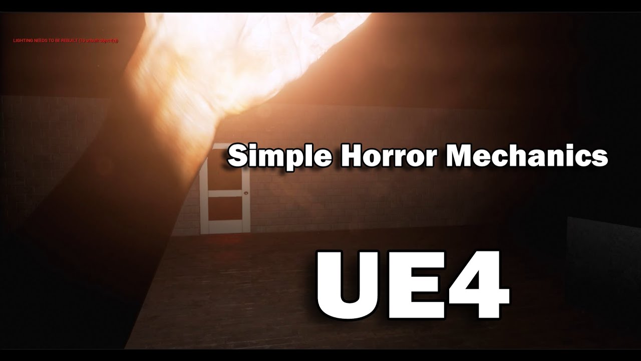 UE4 Simple Horror Mechanics (In Development) - YouTube