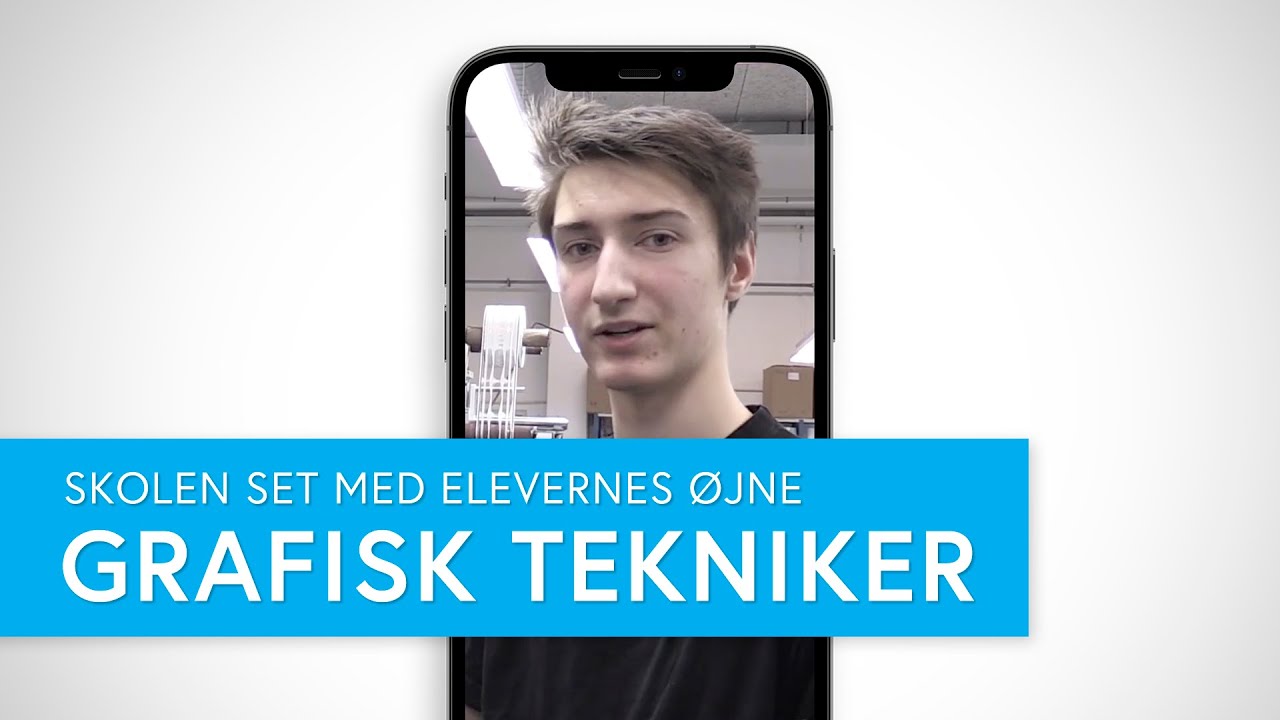 Magnus er grafisk tekniker-elev - YouTube