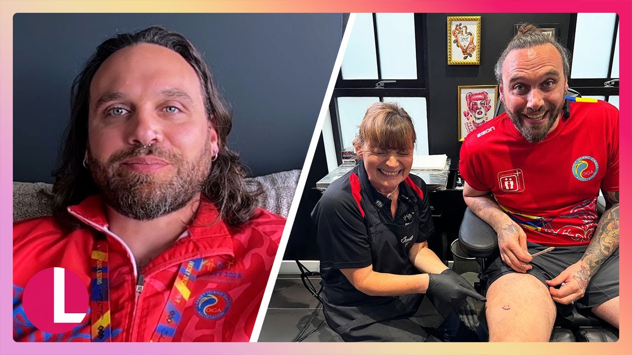 I Let Lorraine Tattoo Me – Here’s What Happened | Lorraine - YouTube