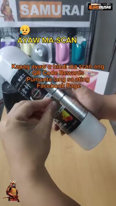 Paano sumali sa #samuraipaint Lucky Draw buy, scan & win - YouTube