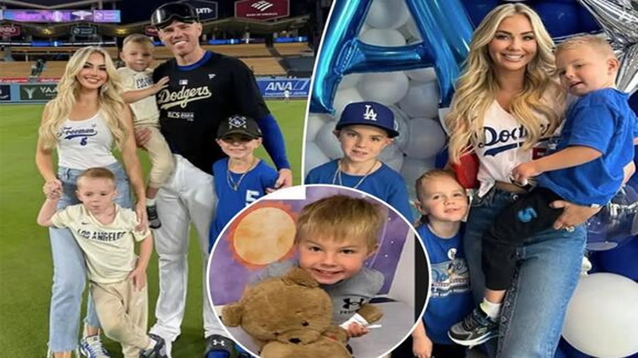 Freddie Freeman’s wife shares encouraging update on son after health scare