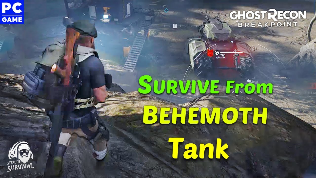 How I Survived from Behemoth Tank? | Ghost Recon Breakpoint | Stealth ...