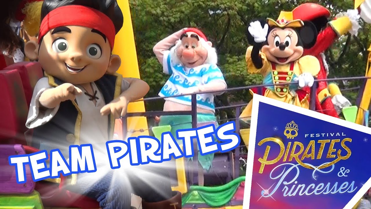Disney Pirates & Princesses - Team Pirates - Disneyland Paris - YouTube