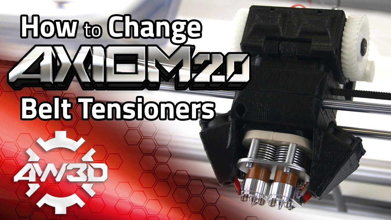 How to Change AXIOM 20 Belt Tensioners - YouTube
