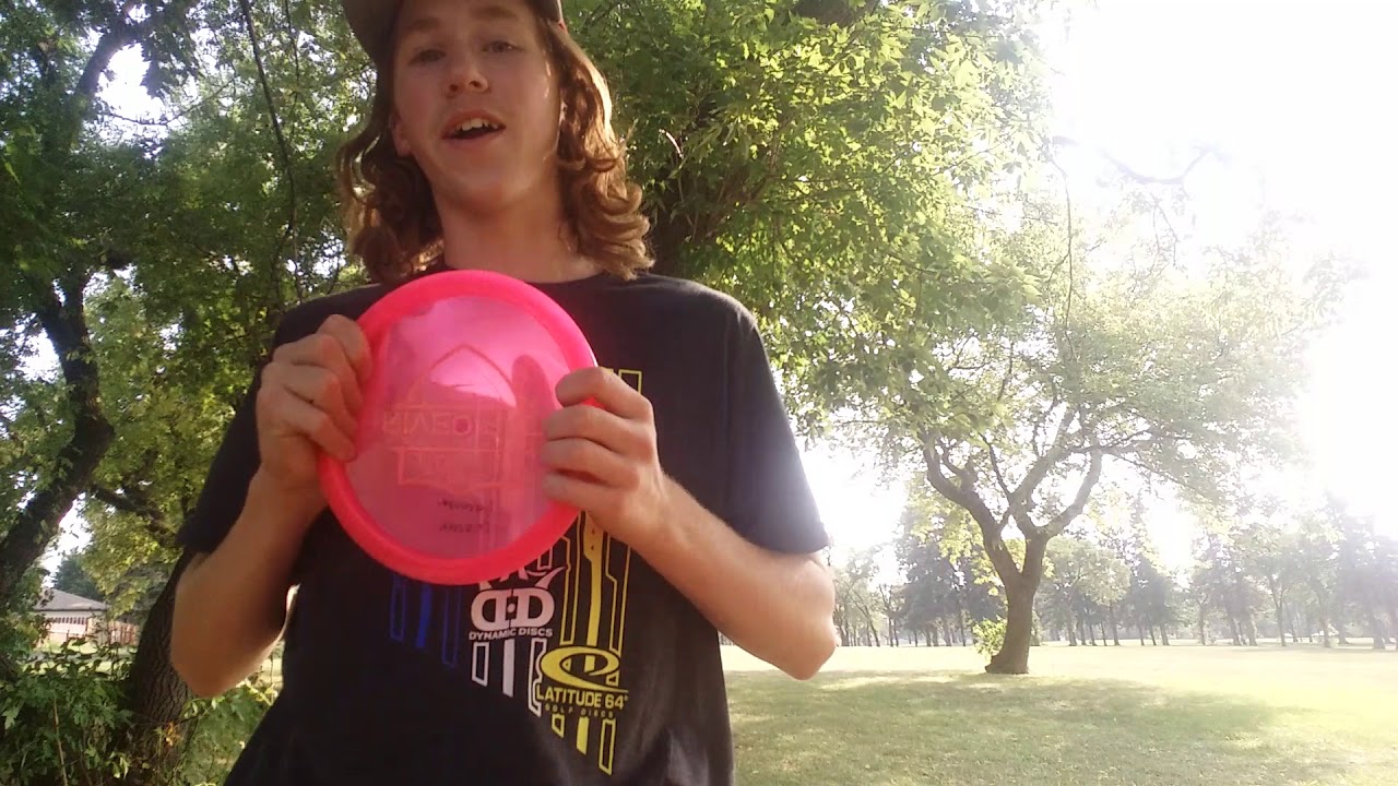 How to throw power grip with a frizbee - YouTube