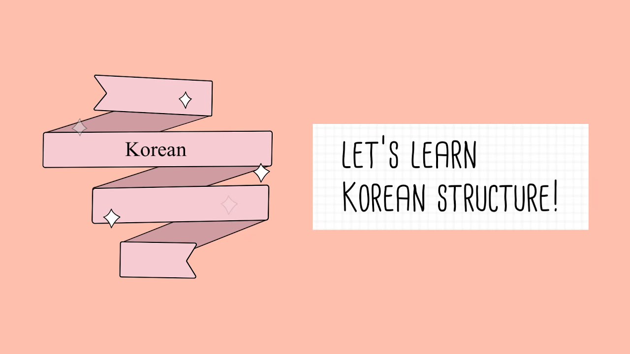 Korean structure: sentence order, particles - YouTube