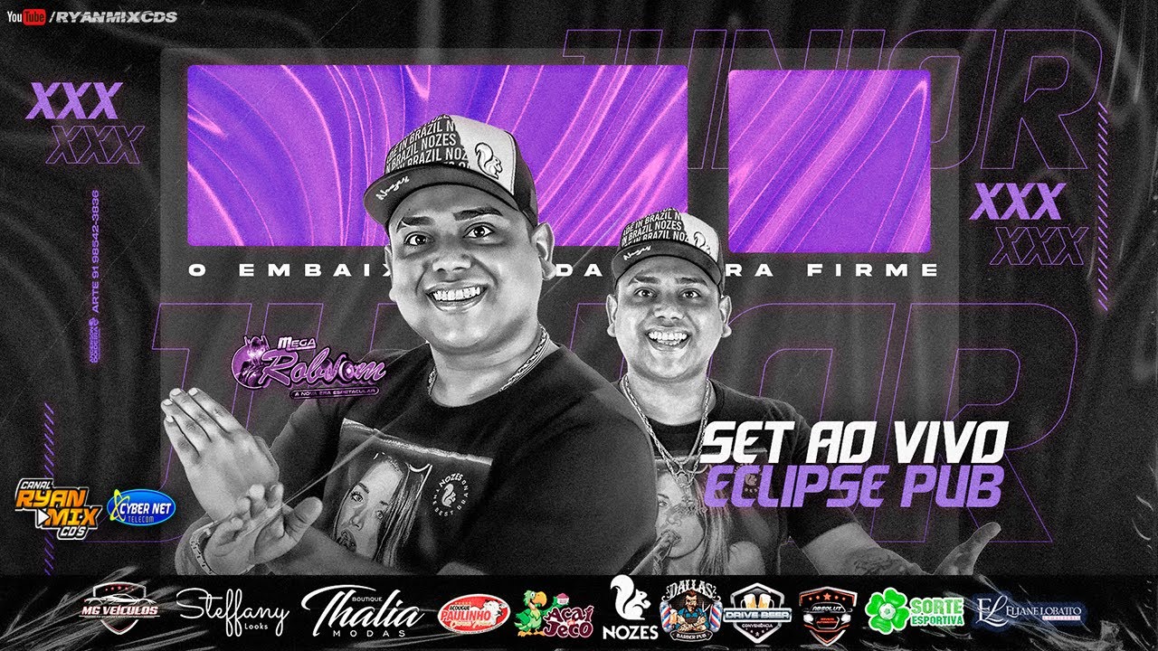 CD AO VIVO DJ JR ELETRIZANTE NO ECLIPSE PUB 09-09-2022 - YouTube