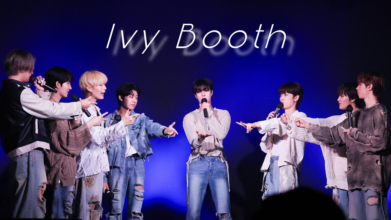 241009 -Ivy booth- 2nd MINI ALBUM HOLD X RELEASE EVENT IN JAPAN NTX ...