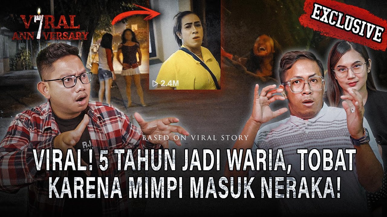 JADI WARIA CUMA DIBAYAR 7RIBU?? KISAH KELAM YANTO JD WARIA TOBAT KARENA MIMPI MASUK NERAKA # ...