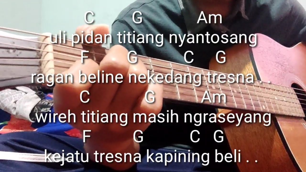 kunci gitar mudah ( swalapatresna - tiari bintang feat lolotbad ) - YouTube