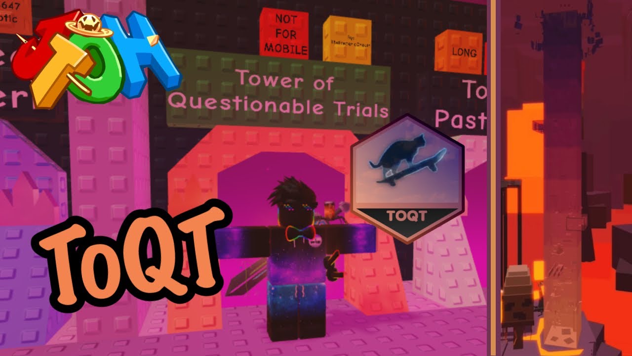 Tower of Questionable Trials (ToQT) - GUIDE | JToH - YouTube