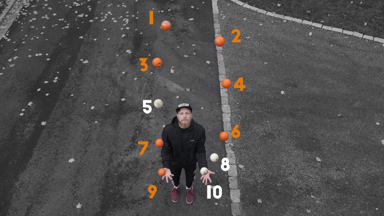 My Journey To 10 (Russian) Balls Juggling | Finnish Record - YouTube