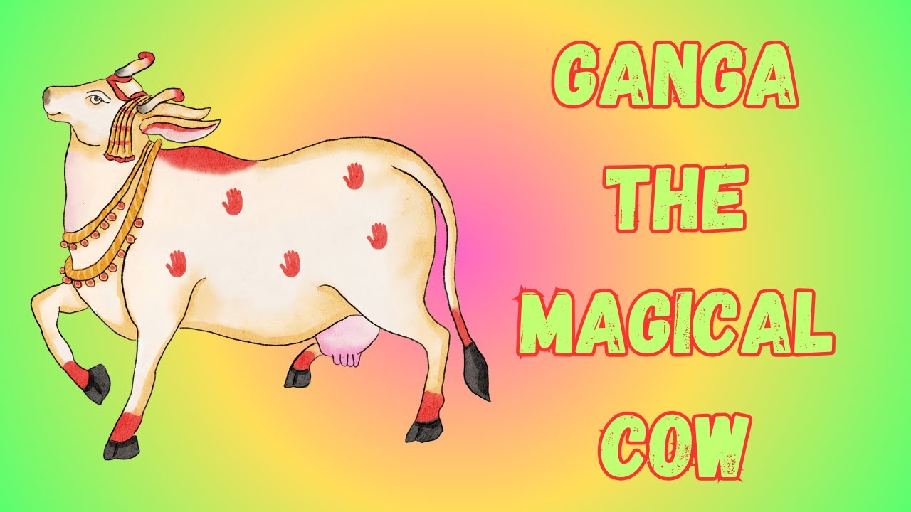 Ganga the Magical Cow| Moral Story | Short Story in English | One ...