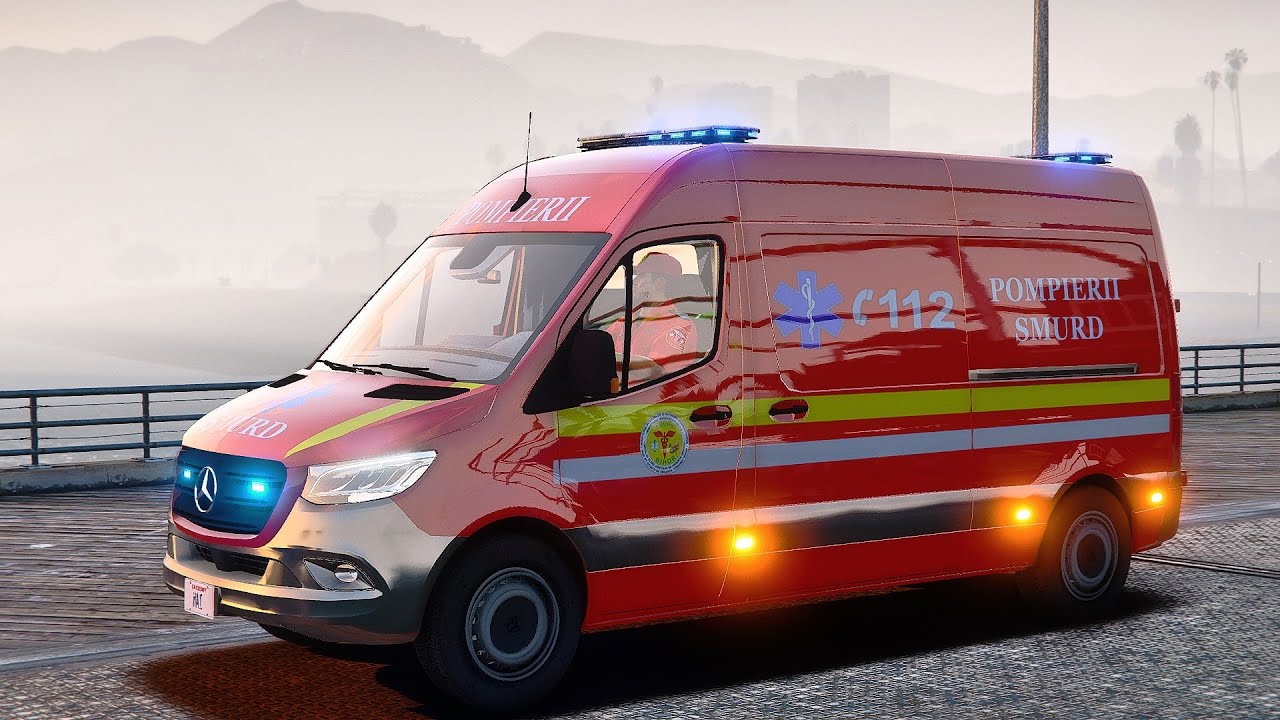 LIVE FIVEM SMURD NE ANGAJAM IN ALT ORAS URBAN CITY ROMANIA A HAI SI TU ...