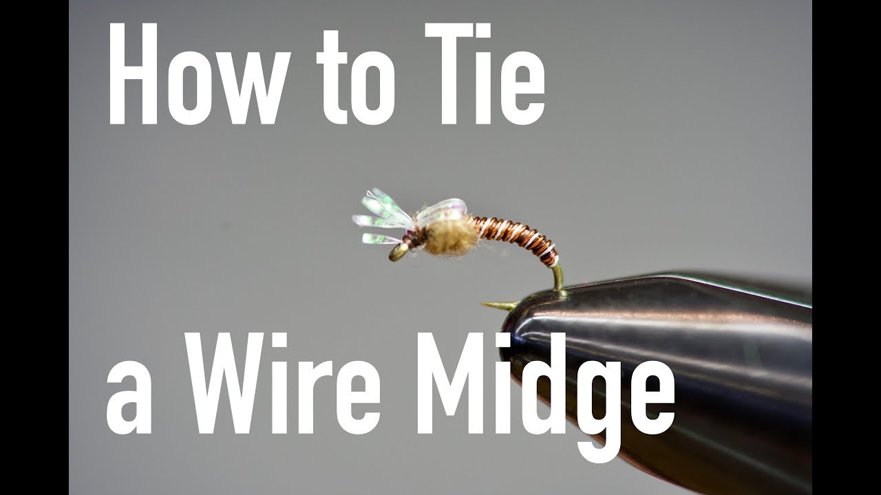 How to Tie a Wire Midge Nymph - YouTube