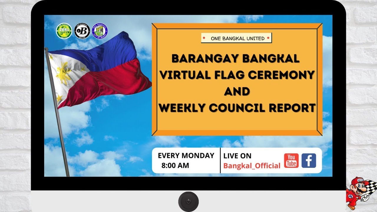 Virtual Flag Raising and Weekly Council Report Sept 5, 2022 8am - YouTube